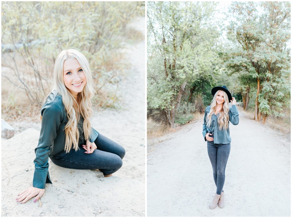 Joyful Senior Session by the Boise River - karlianddavid.com Joyful Senior Session by the Boise River - karlianddavid.com
