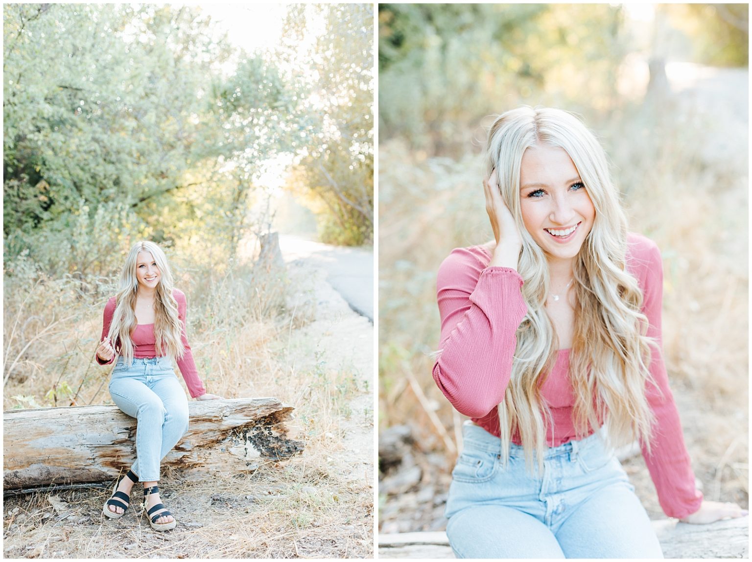 Joyful Senior Session by the Boise River - karlianddavid.com Joyful Senior Session by the Boise River - karlianddavid.com
