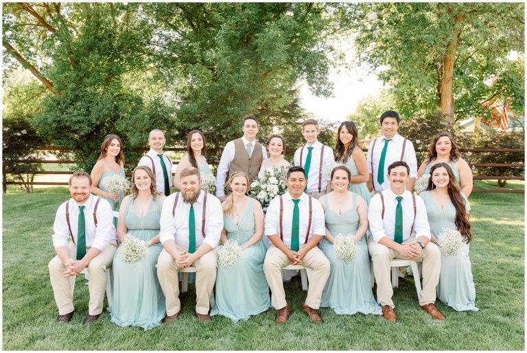 Summer Honalee Farm Wedding - karlianddavid.com