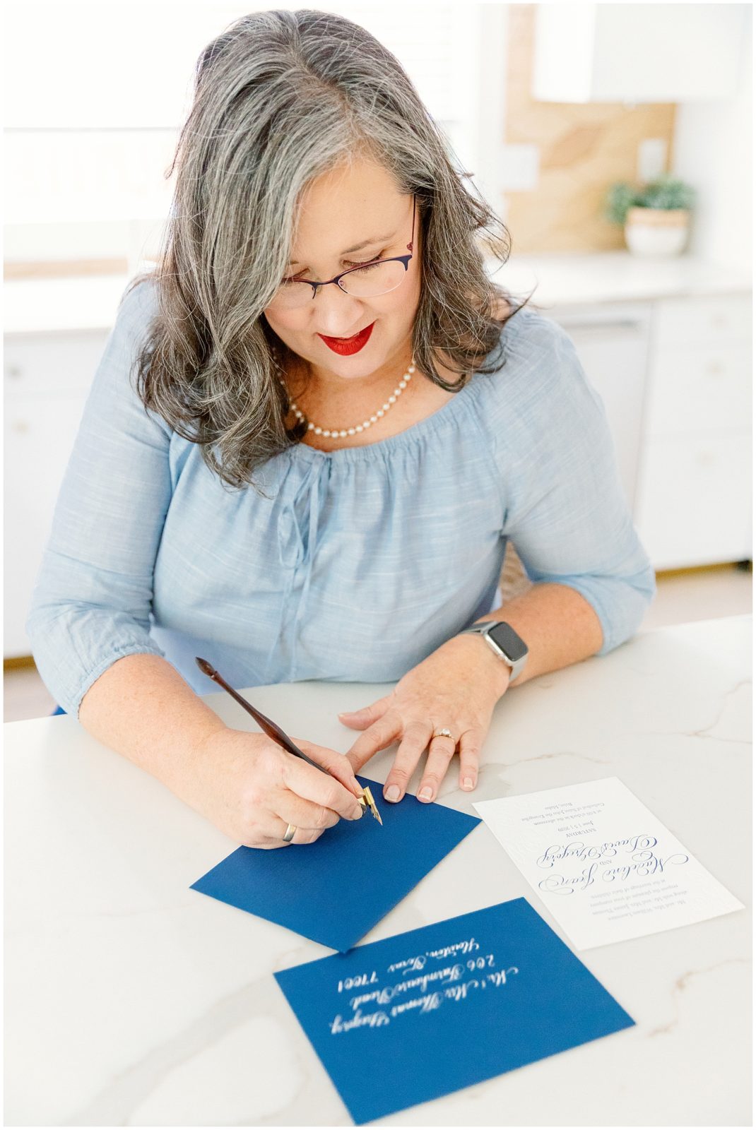 Idaho Calligrapher Branding Session - karlianddavid.com