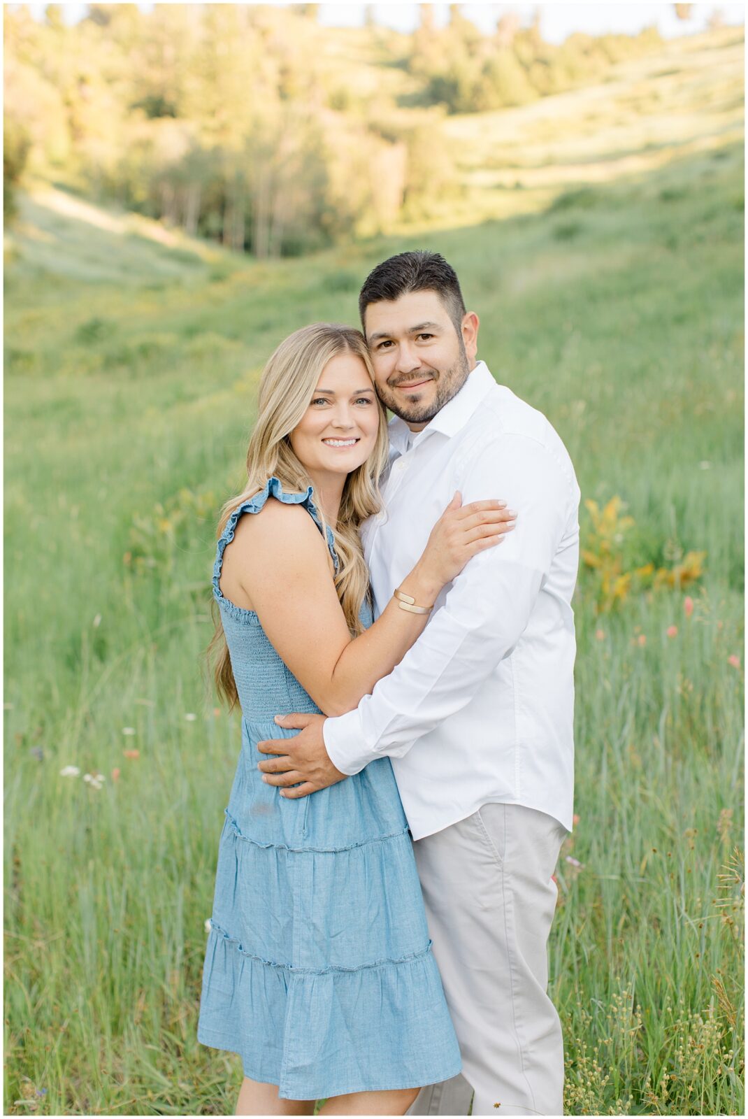 Summer Boise Mountain Engagement - karlianddavid.com